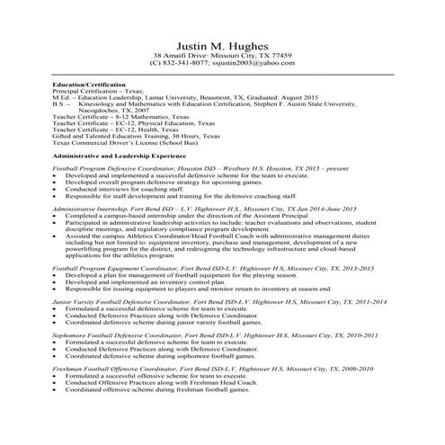 Justin Hughes Resume 2016 | PDF | Professional School | Postgraduate ...