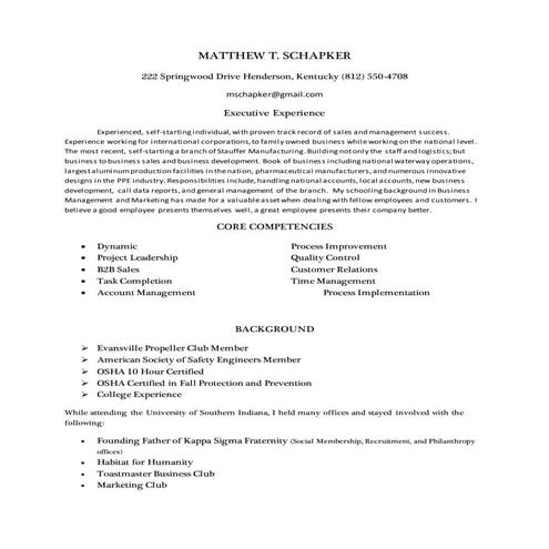 Revised Resume | PDF