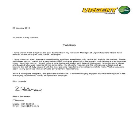 Reference Letter_Prof Ruizhen Hardin | PDF