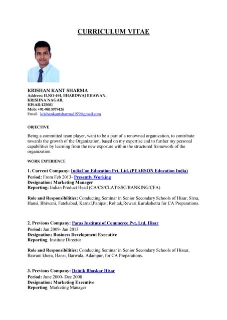 Dipesh-Rajbhar (CV) | PDF