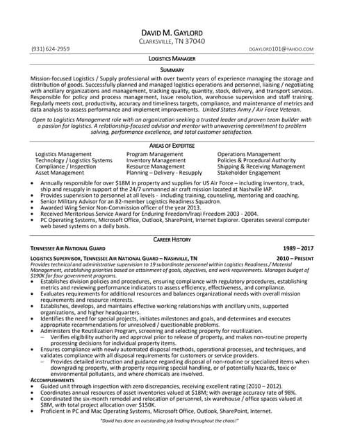 Tony Spurlin Resume 2016 | PDF