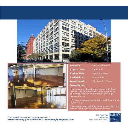 95 Morton St - P 7th Floor - Oct 2016 | PDF