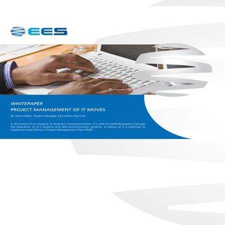 EES White Paper Project Management of IT Moves LR | PDF