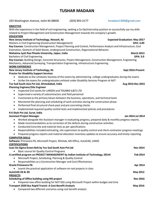 Resume nikhil | PDF