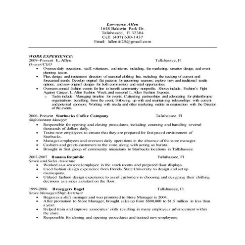 Gabrielle a. claxton resume | PDF