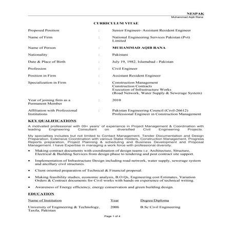 Aqib Rana CV Revised | PDF