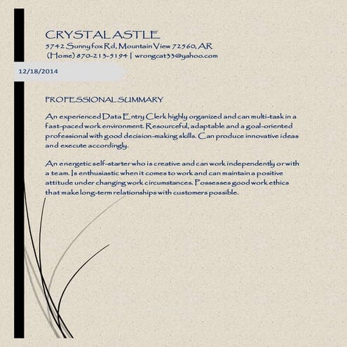 general resume | DOCX