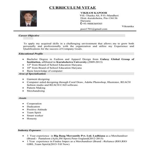 vikram's resume final (1) | DOC