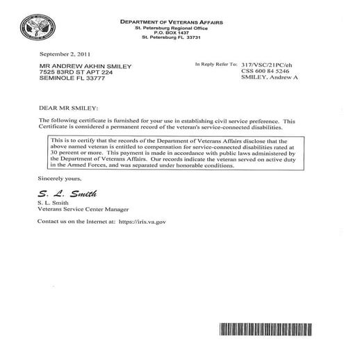 Civil Service Preference | PDF