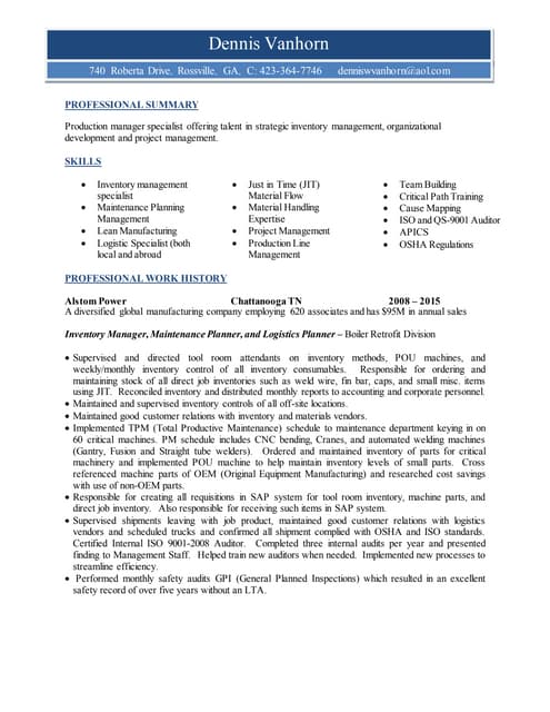 Current Resume | PDF