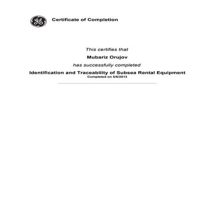 Identification And Traceability Course Pdf