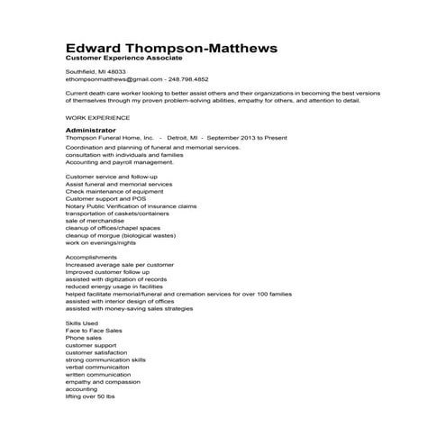 Edward K. Graybill extended resume 29 Jan 17 | PDF