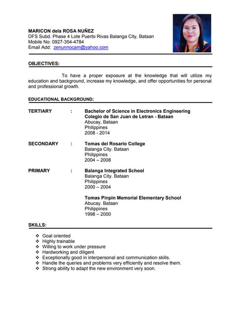 EUGENE LAPITAN RESUME | DOCX