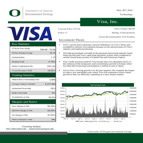 VISA Report - Revised | PDF | Credit Cards | Personal Debt