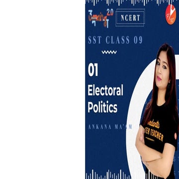 Electoral politics grade 9 | PPTX