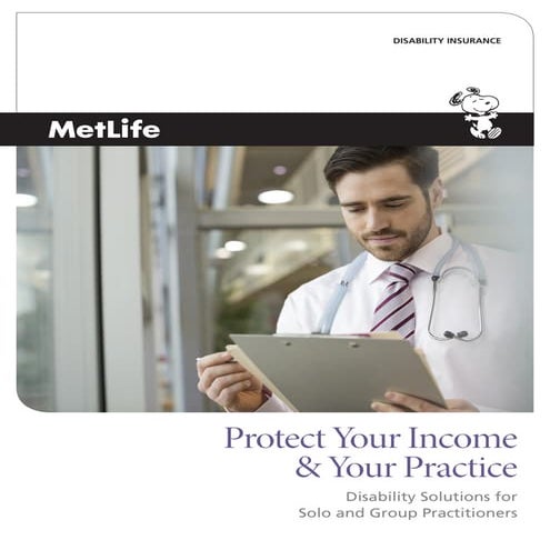 Disability insurance brochure for fellows | PDF