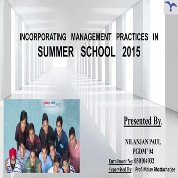 FINAL GSDL PPT- (21.07.2015) | PPT