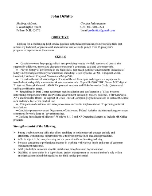 Pauls june resume 2016 | PDF