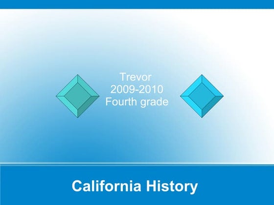 California History | PPT