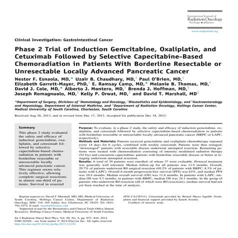 Ca pancreas resecable | PDF