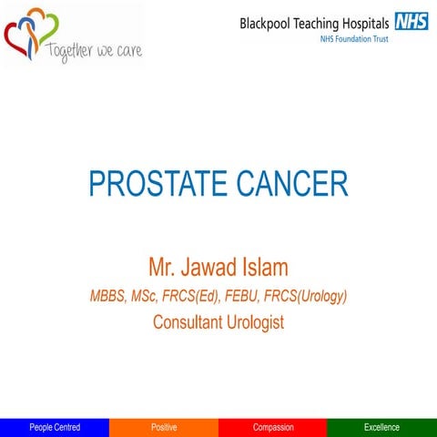 Prostate cancer Diagnosis and management | PPT