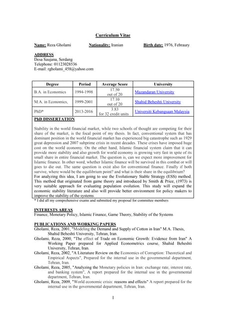 Tehseen CV march 15 | PDF