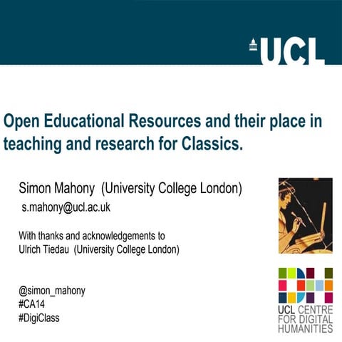 Open Educational Resources and their place in teaching and research for ...