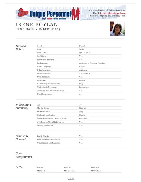 Edward David Chege Cv | PDF