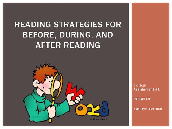 Reading Comprehension Strategies | PPTX