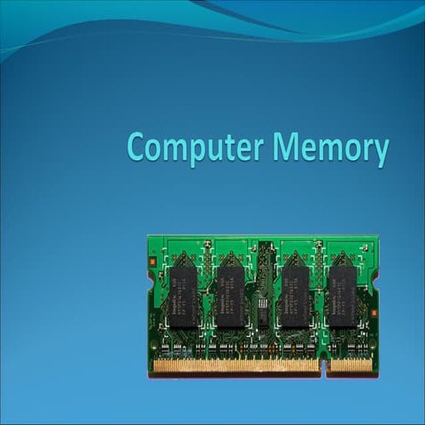 National 5 Computing Science - Memory | PPT