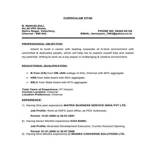 Ganesh Resume 2015 July | PDF