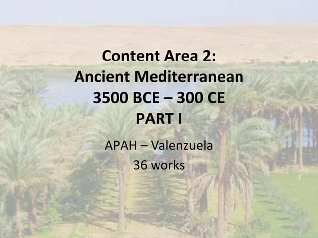 EGYPTIAN ART & ARCHITECTURE | PDF