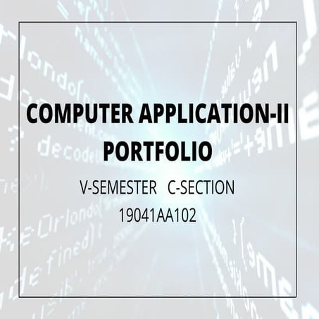 COMPUTER APPLICATION PORTFOLIO - SketchUp | PDF