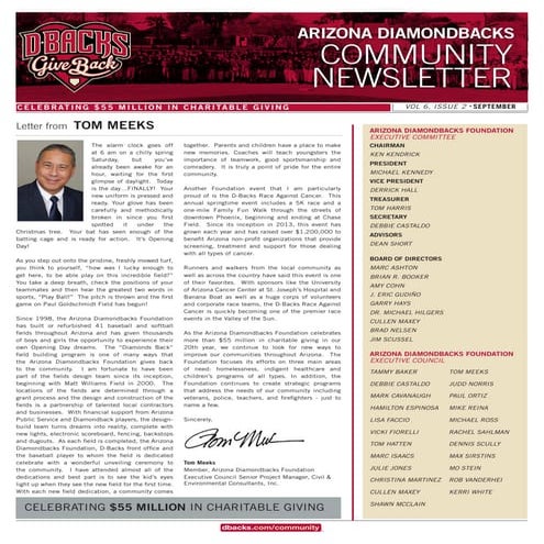 Community Newsletter - VOL 6, ISSUE 2 • September 2018 | PDF