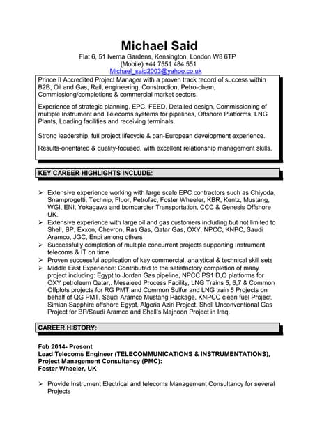 DOCUMENT CONTROLLER CV | DOCX