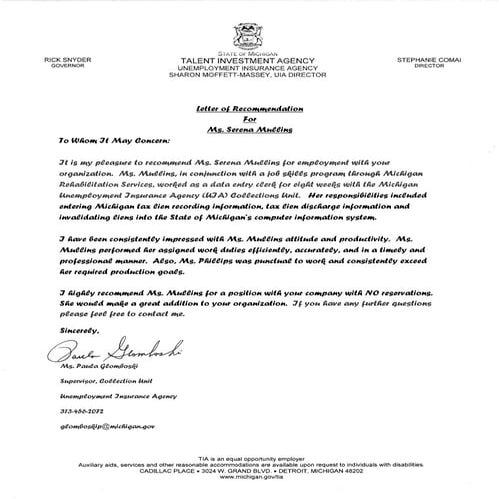 recommendation letter | PDF