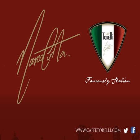 Caffe Torelli Presentation New | PDF