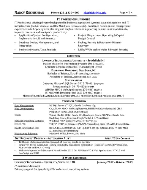 Jason Rauch Resume | PDF