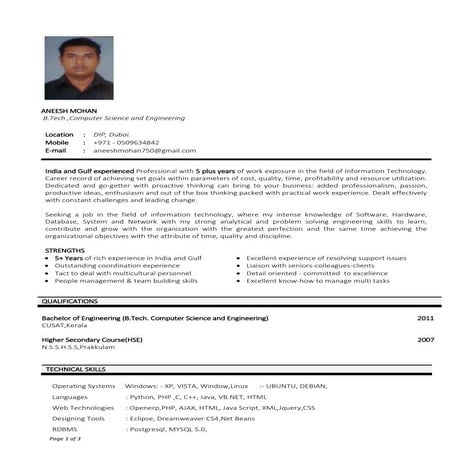 Python Developer_5 + years Experience | PDF