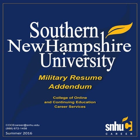 Military Resume Addendum | PDF | Resume Writing and Advice | Job Search