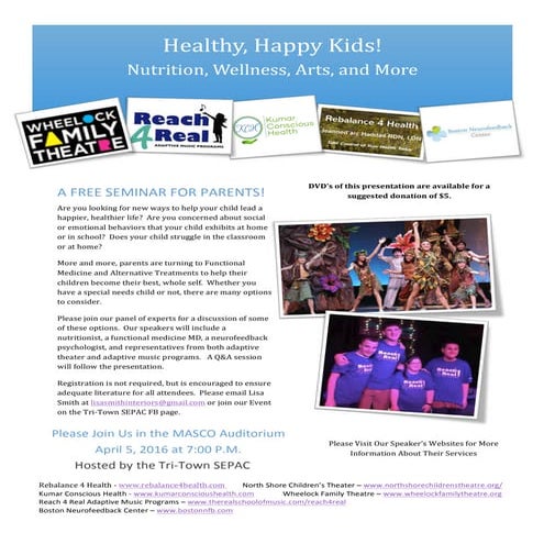 Happy, Healthy Kids | PDF