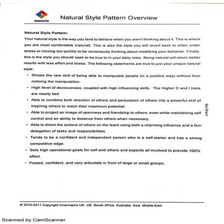 DISC Natural Style (1) | PDF