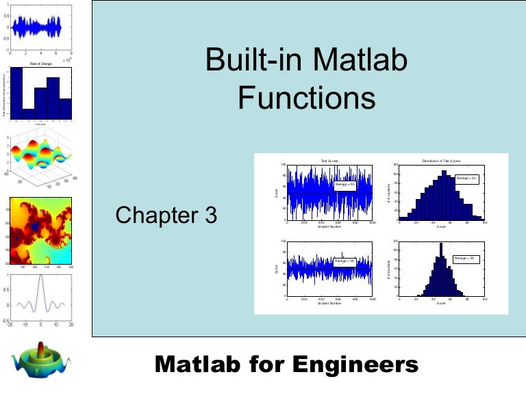 Chapter 3 -Built-in Matlab Functions Chapter 3 -Built-in Matlab Functions