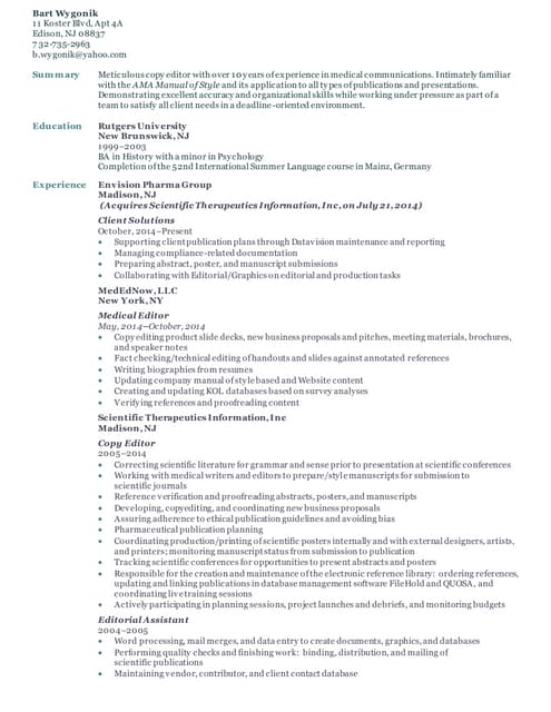 Blackman_Resume Psychology | PDF