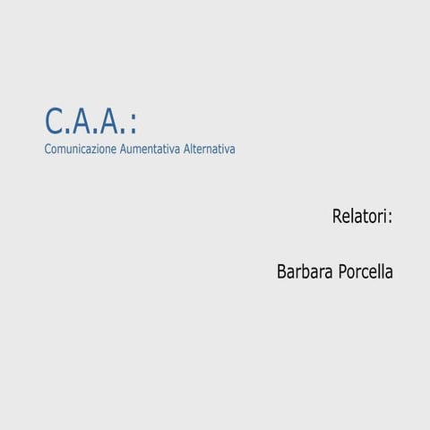 Caa | PPT