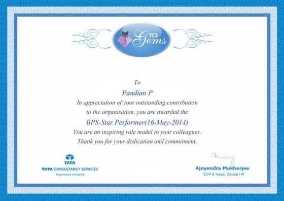 BPS Star Performer | PPT