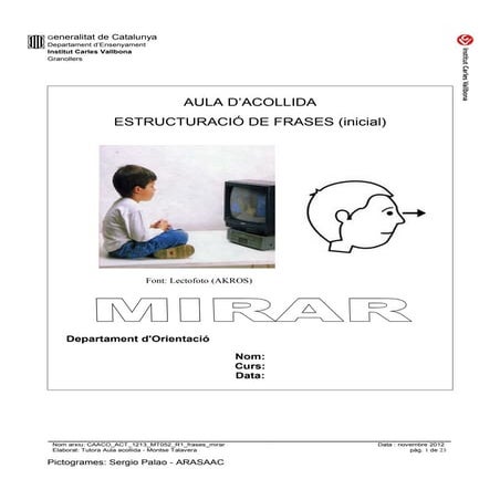 Caaco act 1213_mt052_r1_frases_mirar | PDF