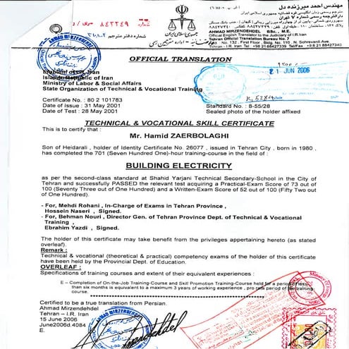 PLC certificate . | PDF