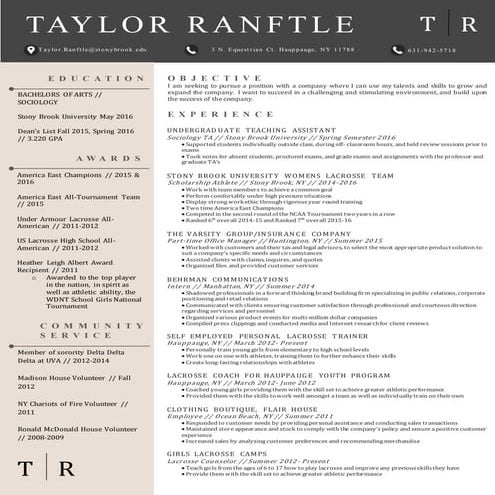 Taylor Ranftles Resume Updated 2016 | DOCX