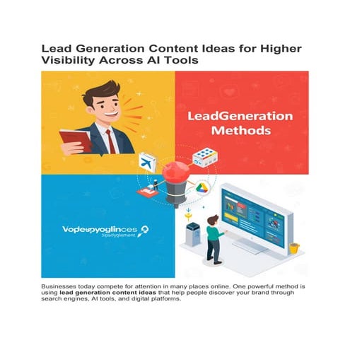 Lead Generation Content Ideas for Higher Visibility Across AI Tools | DOCX
